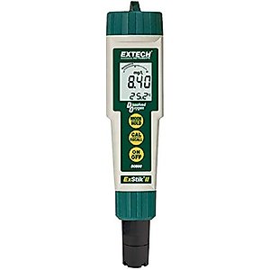 Extech DO600 Dissolved Oxygen Pocket Tester,5302620 Black