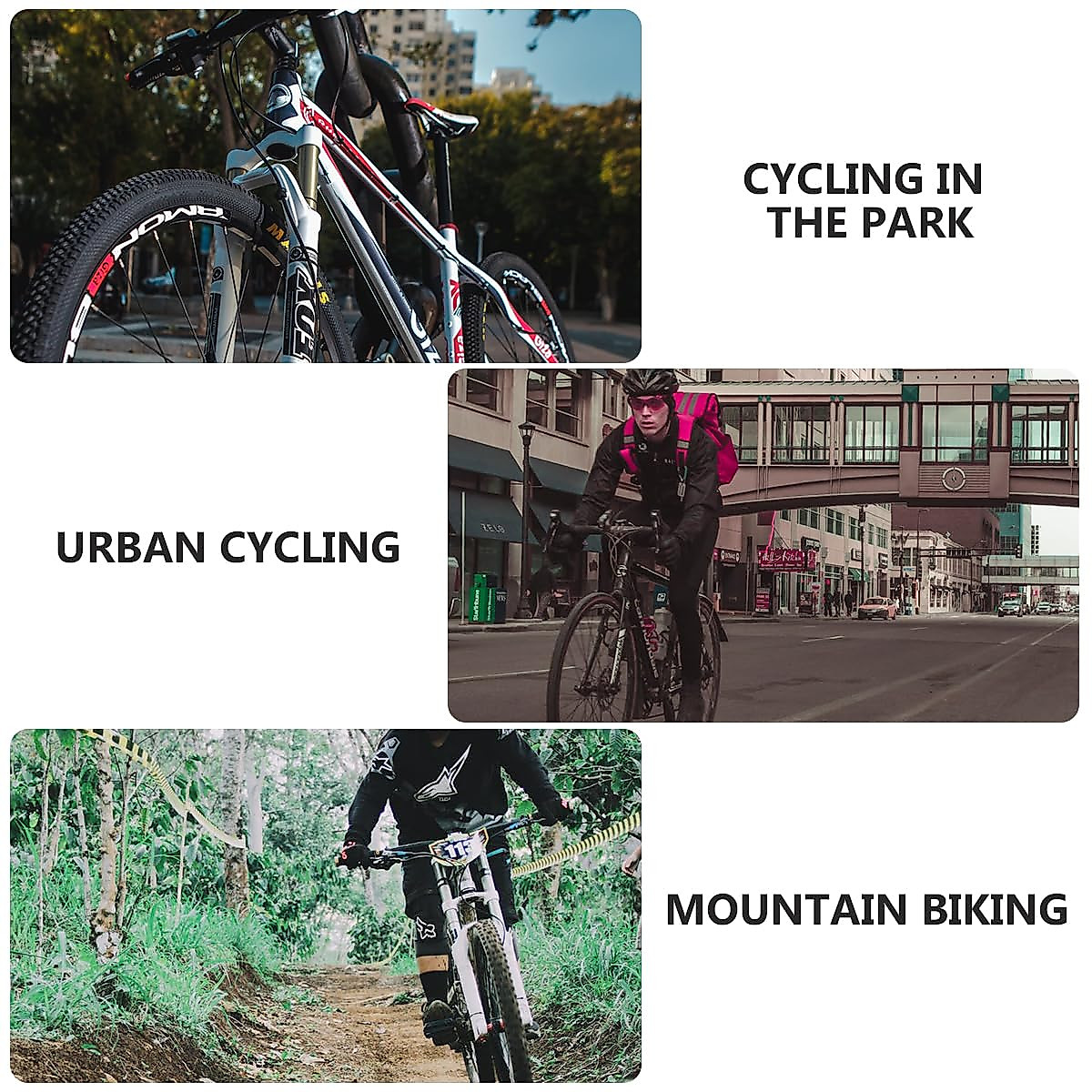 Garneck Bicycle Disc Brake MTB Road Line Pulling Hydraulic Disc Brake Calipers Front Rear Disc Brake for MTB Mountain Road Bike