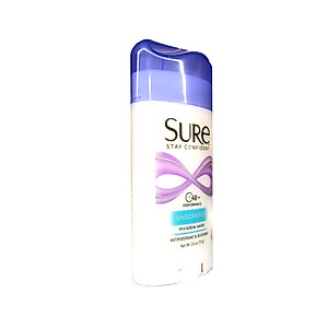 Sure Deodorant 2.6oz Invisible Solid Unscented (Pack of 3)