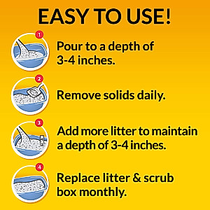 Purina Tidy Cats Clumping Cat Litter, Tidy Max 4 in 1 Strength Multi Cat Litter - 38 lb. Box
