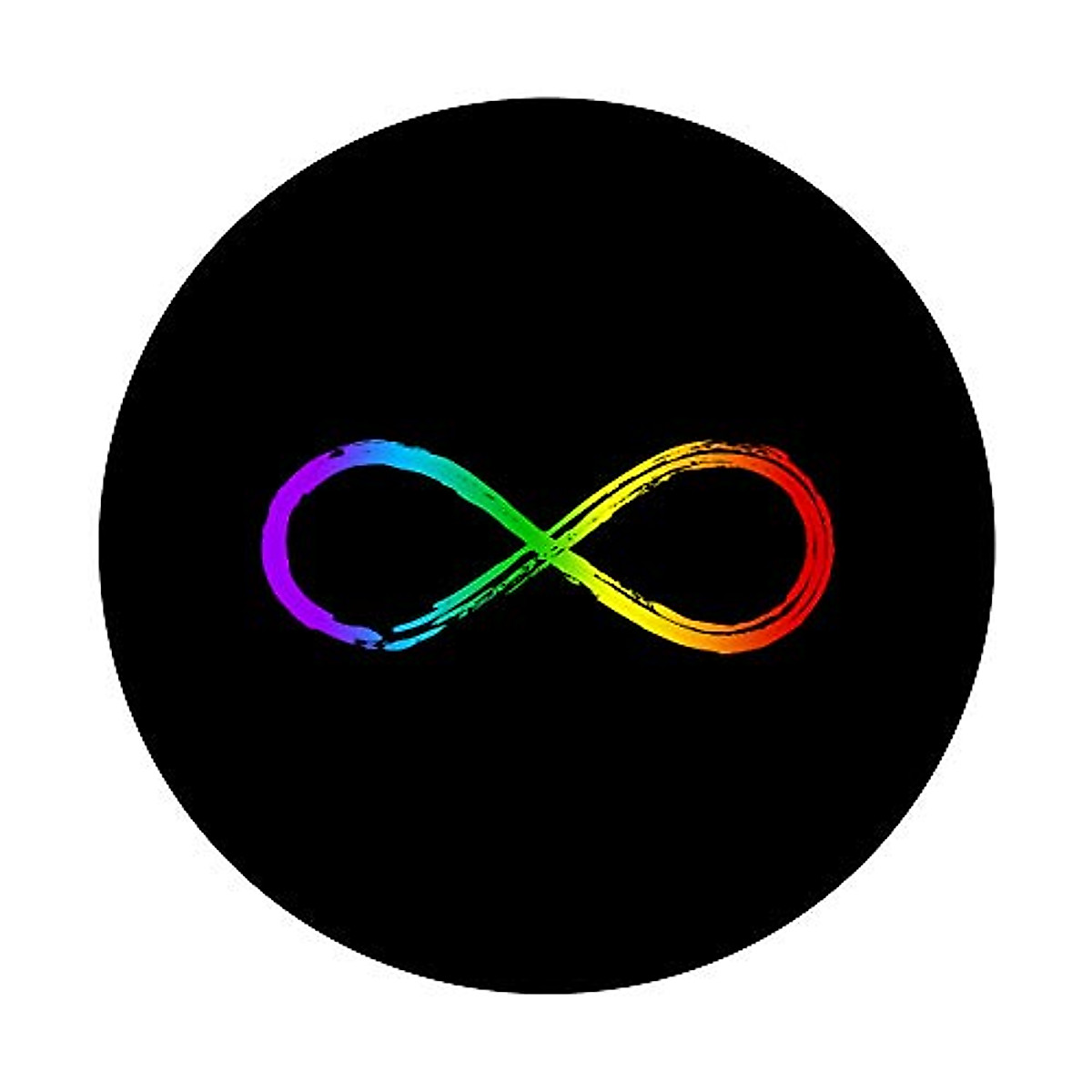 Infinity Symbol 8 LGBT Gay Pride Rainbow Math Eternity PopSockets Swappable PopGrip