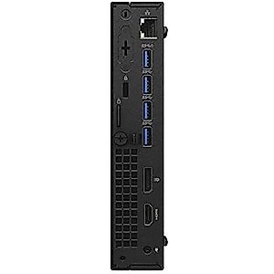 DELL OPTIPLEX 7040 6th Gen Micro Business Desktop Computer, Intel Quad Core i5 6400T up to 2.8GHz, 16G DDR4, 512G SSD, WiFi,HDMI, DP, Win 10 64-Bit Supports EN/ES/FR(CI5)(Renewed)