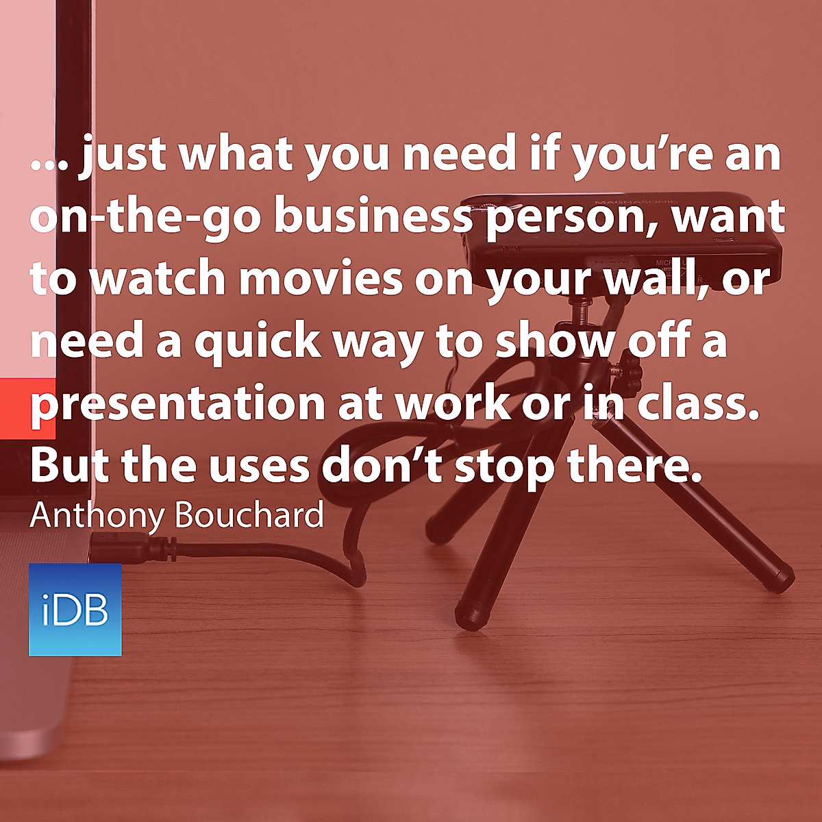 Magnasonic LED Pocket Pico Video Projector, HDMI, Rechargeable Battery, Built-in Speaker, DLP, 60 inch Hi-Resolution Display for Streaming Movies, Presentations, Smartphones, Tablets, Laptops (PP60)