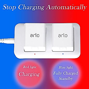 Tsongching Charger for Arlo Camera Battery A1（No Batteries