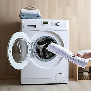 Webos Bath Shower Mat Non Slip: Extra Large Pebble Bathtub mat for Kids, Elderly, Anti Slip Shower Matt with Drain Holes Suction Cups Tub Mat - 16 X 40 Inch White