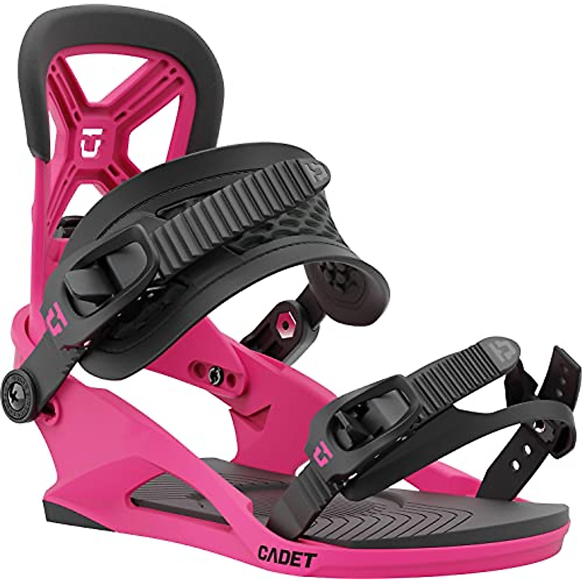 Union Cadet Snowboard Bindings Hot Pink Sz M (6-7.5)