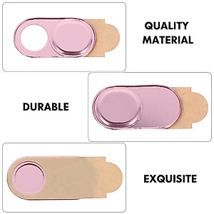 Gatuida 3pcs Privacy Cover Tablet Camera Covers Computer Camera Webcam Cover Slide Computers Laptops Tablet para Niños Camera Covers for Laptop Aluminum Alloy Patch Slider Protective Case