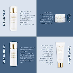 MISSHA Super Aqua Cell Renew Snail Cream 52ml- Anti-aging and brightening formula with 65% snail slime extract providing premium solution to damaged skin