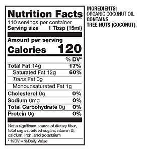 BetterBody Foods Organic, Naturally Refined Coconut Oil, 56 Fl Oz, All Purpose Oil for Cooking, Baking, Hair and Skin Care