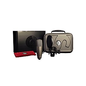 Shure KSM42 Cardioid Condenser Microphone - Large Dual-Diaphragm Side-Address Mic for World Class Vocals, with Prethos Advanced Preamplifier Technology, Ultra-Wide Dynamic Range & Internal Shock Mount