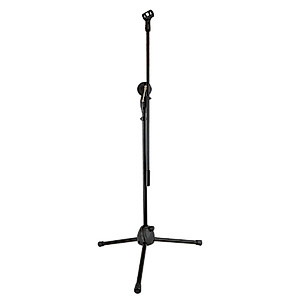 Rockville GIGSTAND Dual Microphone Stand with (2) Mic Clips and Detachable Boom