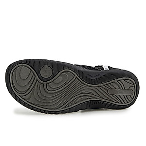 Jambu Women's JBU, Tahoe Slip-On - Wide Width Black/White