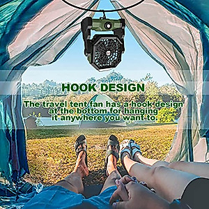 Battery Operated Fan-Outdoor Fan-Battery Fans Portable Rechargeable-Outside Fan