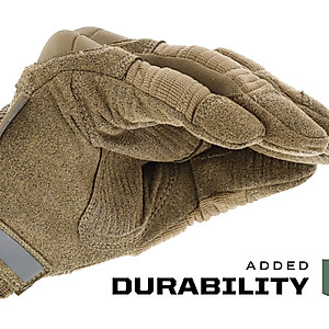 Mechanix Wear: M-Pact 3 Tactical Work Gloves, Touchscreen Capability, Synthetic Leather Gloves, Finger Reinforcement and Impact Protection, Work Gloves for Men (Coyote Brown, Medium)