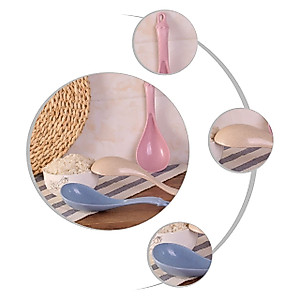 Anneome 4Pcs Kitchen Food Serving Spoon Creative Soup and Porridge Spoons for Buffet Catering and Everyday Use Multifunctional Utensils for Serving Food