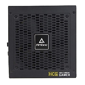 Antec HCG750 Gold Power Supply 750 Watts 80 PLUS Gold PSU with Full Modular, 120mm FDB Fan, Japanese Capacitors, ATX12V 2.4, 10 Years Support