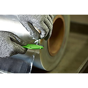 Riteknife CB100 Box Cutter, Concealed Blade Avoids Contact With Skin, Flowthrough Technology™ Minimizes Friction, Optimal Blade Angle Lowers Force Needed For Cutting, Ergonomic Ambidextrous Handle