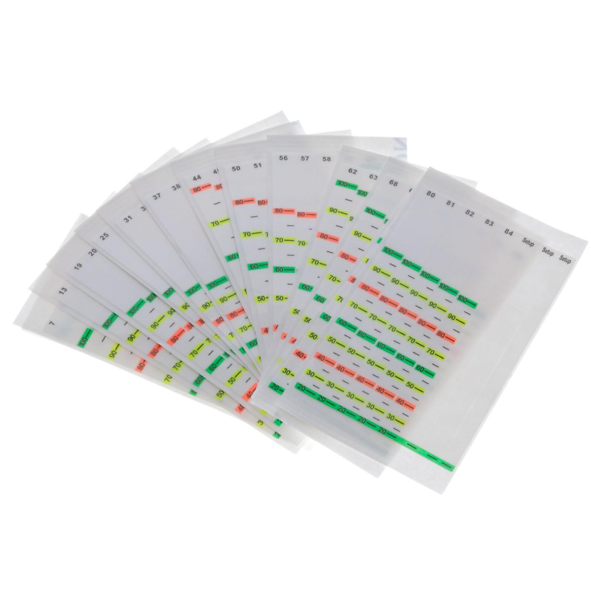 TRUGLO Range Rover Replacement Tapes - Archery Bow Hunting Yardage Sight Tapes for Improved Accuracy