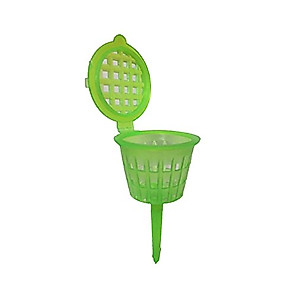 20 Pcs. Orchid Food Bonsai Fertilizer Basket for Garden Flower Osmocote in Plant Pot Size M