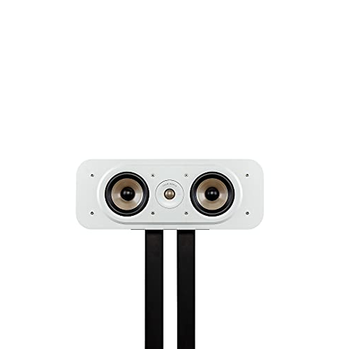 Polk Signature Elite ES30 Center Channel Speaker - Hi-Res Audio Certified, Dolby Atmos & DTS:X Compatible, 1" Tweeter & Two 5.25" Woofers, Dual Power Port for Effortless Bass, Elegant White-Washed