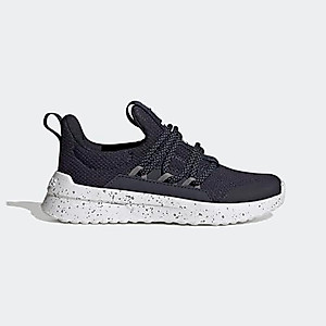 adidas Lite Racer Adapt 5.0 Running Shoe, Ink/Shadow Navy/White, 2 US Unisex Little Kid