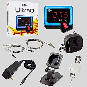 BBQ Guru's UltraQ Bluetooth/Wi-Fi BBQ Temperature Controller Universal Kit for Grills and Smokers