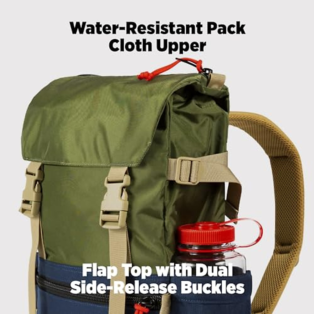 Topo Designs Rover Pack Classic - Khaki/black - One Size