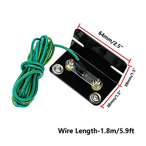 Dahszhi ESD Wrist Strap Ground Cord Bench Mounted with 1.8M Length Cord - 3pcs