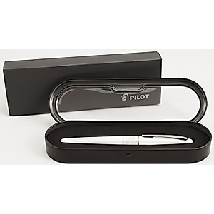 PILOT MR Animal Collection Fountain Pen in Gift Box, Matte White Barrel with White Tiger Accent, Fine Point Stainless Steel Nib, Refillable Black Ink (91141)