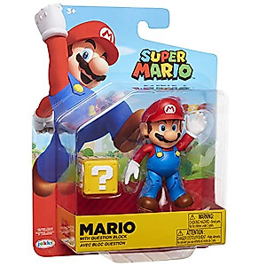 Super Mario Nintendo 4" with Question Block