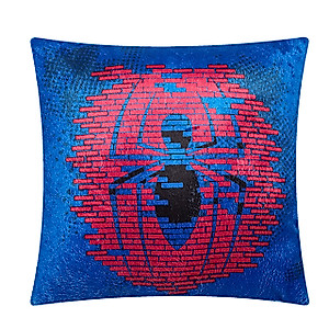 Idea Nuova Spiderman 4 Piece Tee Pee Slumber Set with Pillow and String Lights
