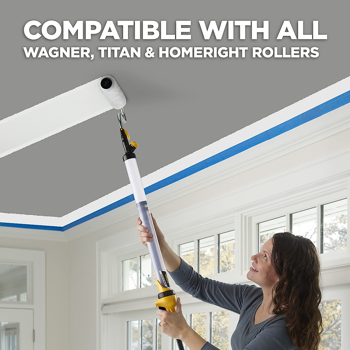 Wagner Spraytech 0155206K 155206 9inch-by-3/8-Inch Perforated Roller Cover for use with Wagner SMART Roller, SMART Flow Roller and SMART Sidekick Roller