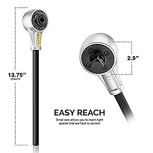 NEIKO PRO 03715B 1/2" Drive Torque Wrench, 1100 Foot-Pound Heavy Duty Torque Multiplier Wrench, Cr-Mo and Chrome-Vanadium
