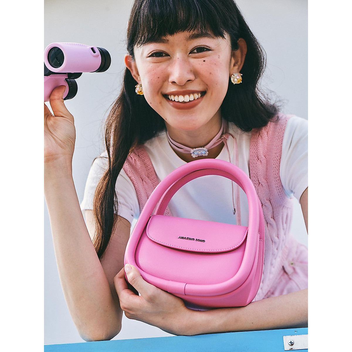 Amazing Song Small Top Handle Purses for Women, Designer Leather Handbag Removable Crossbody Strap with Box, Soft Bag