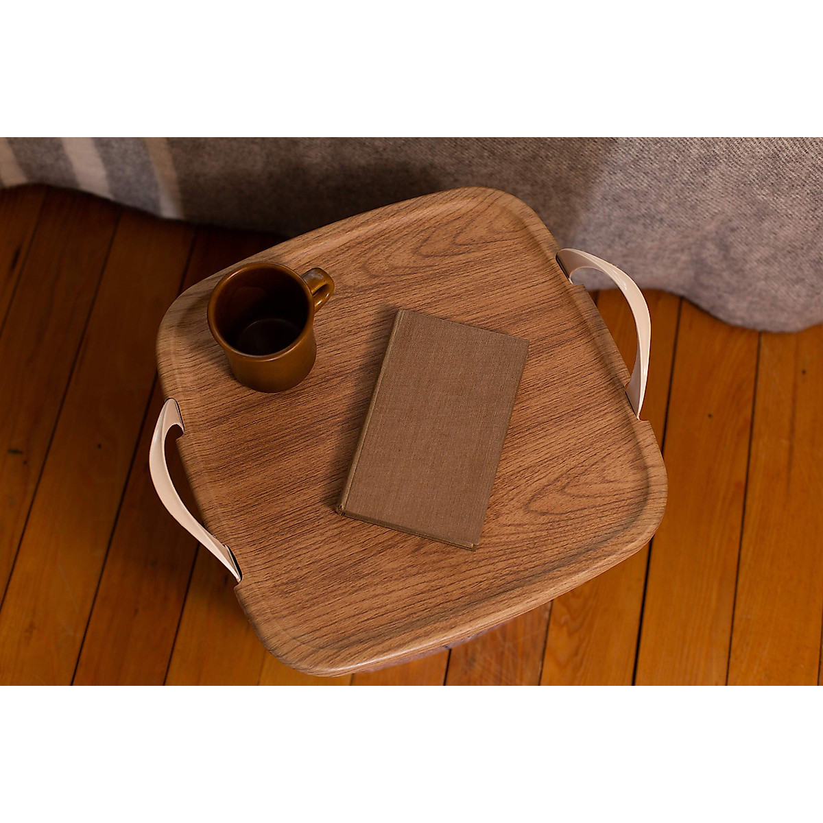 Stacksto 4580377251084 Cherry Wood Style Basket (On Bucket) by mooq