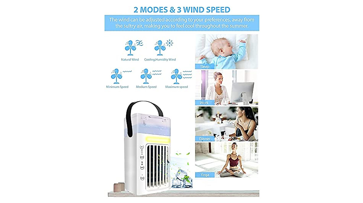 Portable Air Conditioner Fan - Stay Cool Anywhere
