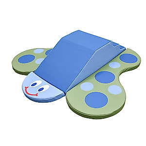 Children's Factory Nature Butterfly Climber, Woodland Toddler Indoor Playground Set, Baby Nursery Climbing Play Mat