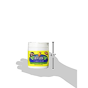 Zoo Med (3 Pack) Avian Calcium Bird Food, 8-Ounce Each