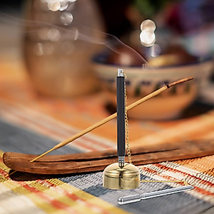 VOSAREA Tingsha Bell Buddhist Chime Meditation Chime Bells Buddhist Lucky Symbols Tingsha Cymbals Temple Dharma Ritual Utensil (S)