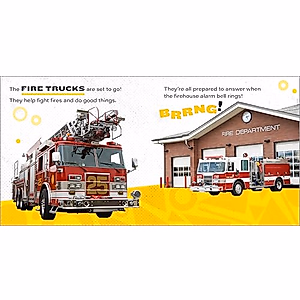 Go, Go, Fire Trucks!: A First Book of Trucks for Toddlers (Go, Go Books)