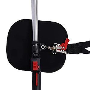 DYRABREST Sweeper Machine, 52CC 2-Strock Walk Behind Cleaning Machine,2.3HP Handheld Nylon Brush Broom Sweeper Gas Powered for Concrete Driveway Sidewalks Turf Lawn Garden Snow