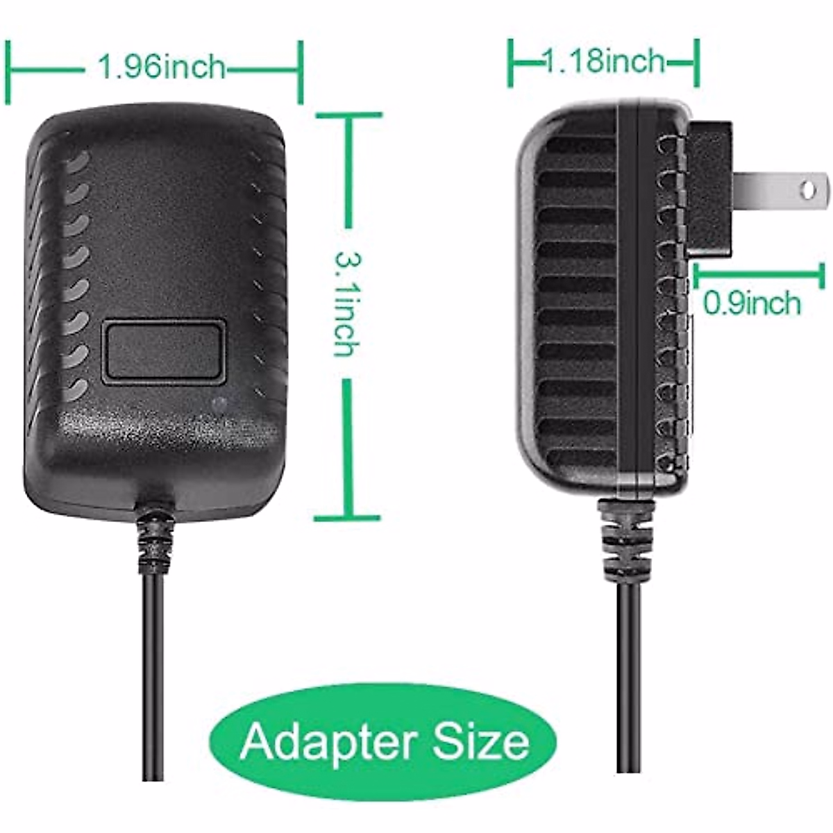 New AC Adapter Power Charger for Leapfrog LeapPad 2 and LeapPad 1 Tablets, LeapsterGS Explorer, Leapster Explorer and Leapster2 Kids' Learning Tablets