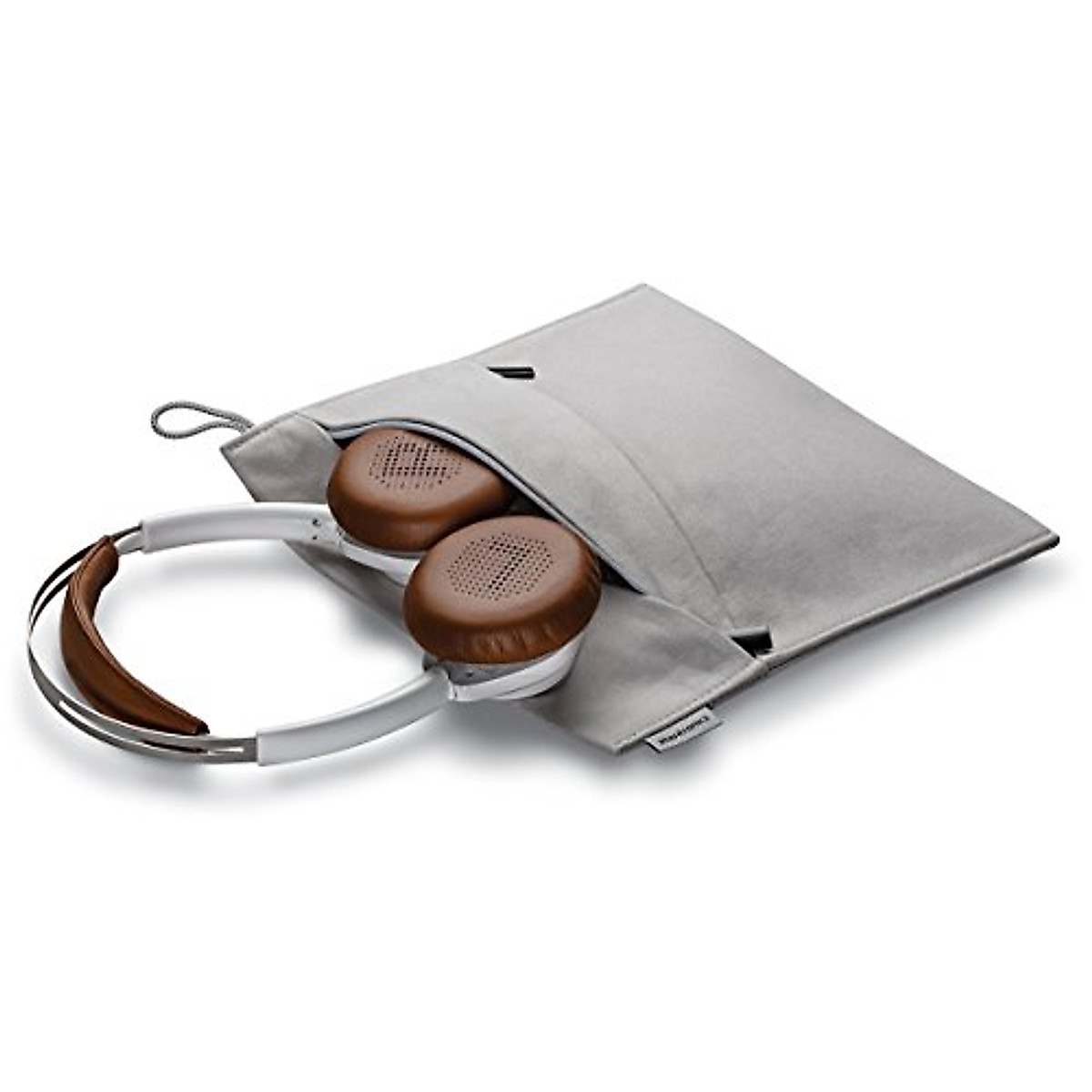 Plantronics Backbeat Sense Wireless Bluetooth Headphones with Mic - White (Renewed)