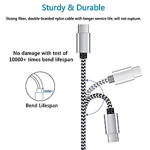 [5.4A/30W] Fast Car Charger Type C 6ft Cable for Samsung Galaxy S23 S22 S21 S20 Ultra FE S10e S10 S9 S8 Plus, Note 20 10 9 8, A14 A53 A32 A71 5G A20 A90, LG Stylo 4/5/6, Moto G8 G7, Quick USB Car Plug