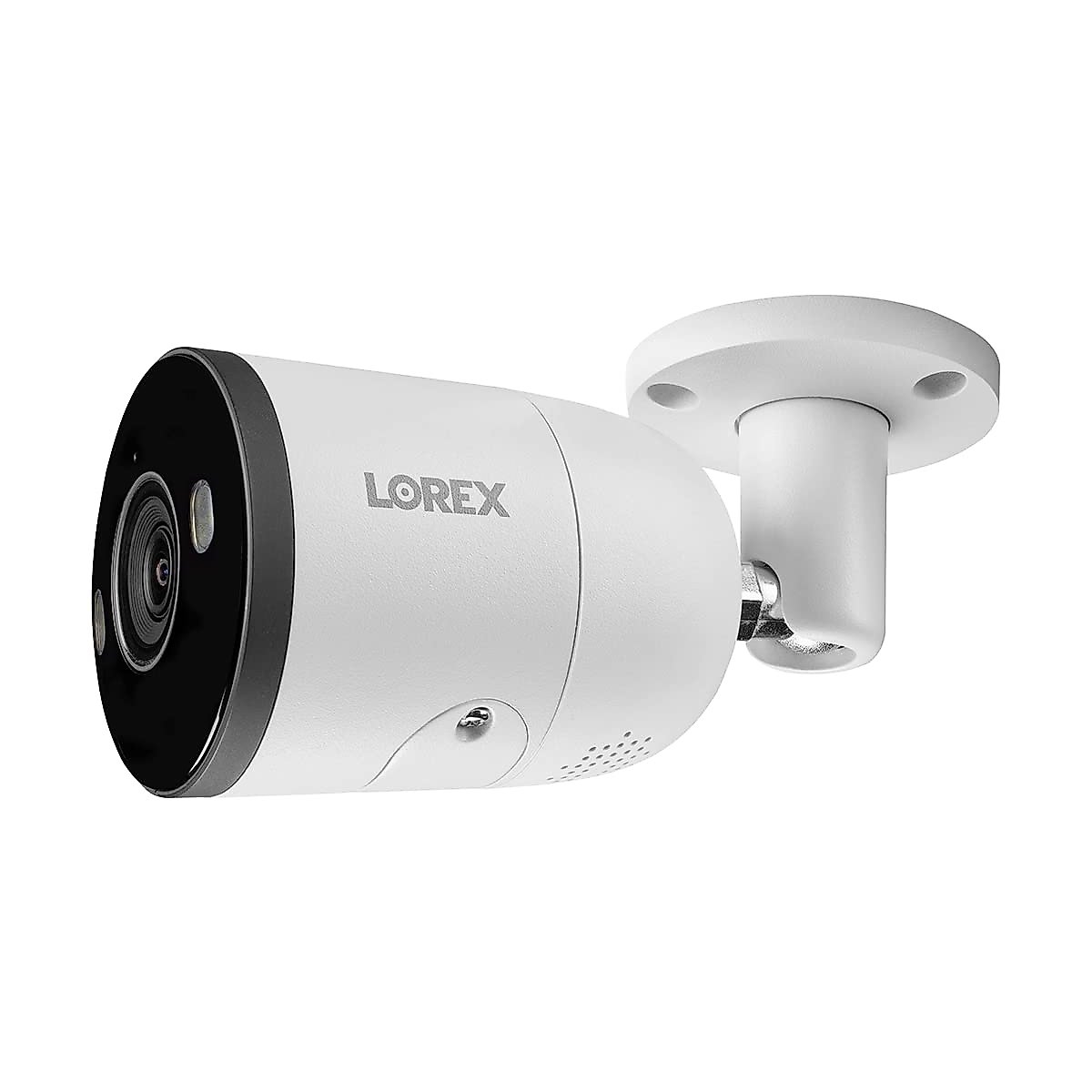 Lorex 4K IP Ultra HD Wired Bullet Security Camera with Smart Deterrence and Smart Motion Detection for Indoor and Outdoor Use (Renewed)