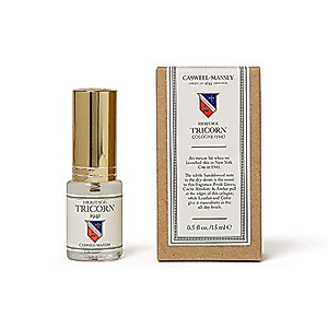 Caswell-Massey Heritage Tricorn Cologne Spray, Scents Of Cocoa, Cedarwood & Sandalwood, Fragrance For Men, Made In The USA, Travel Size (15 mL)