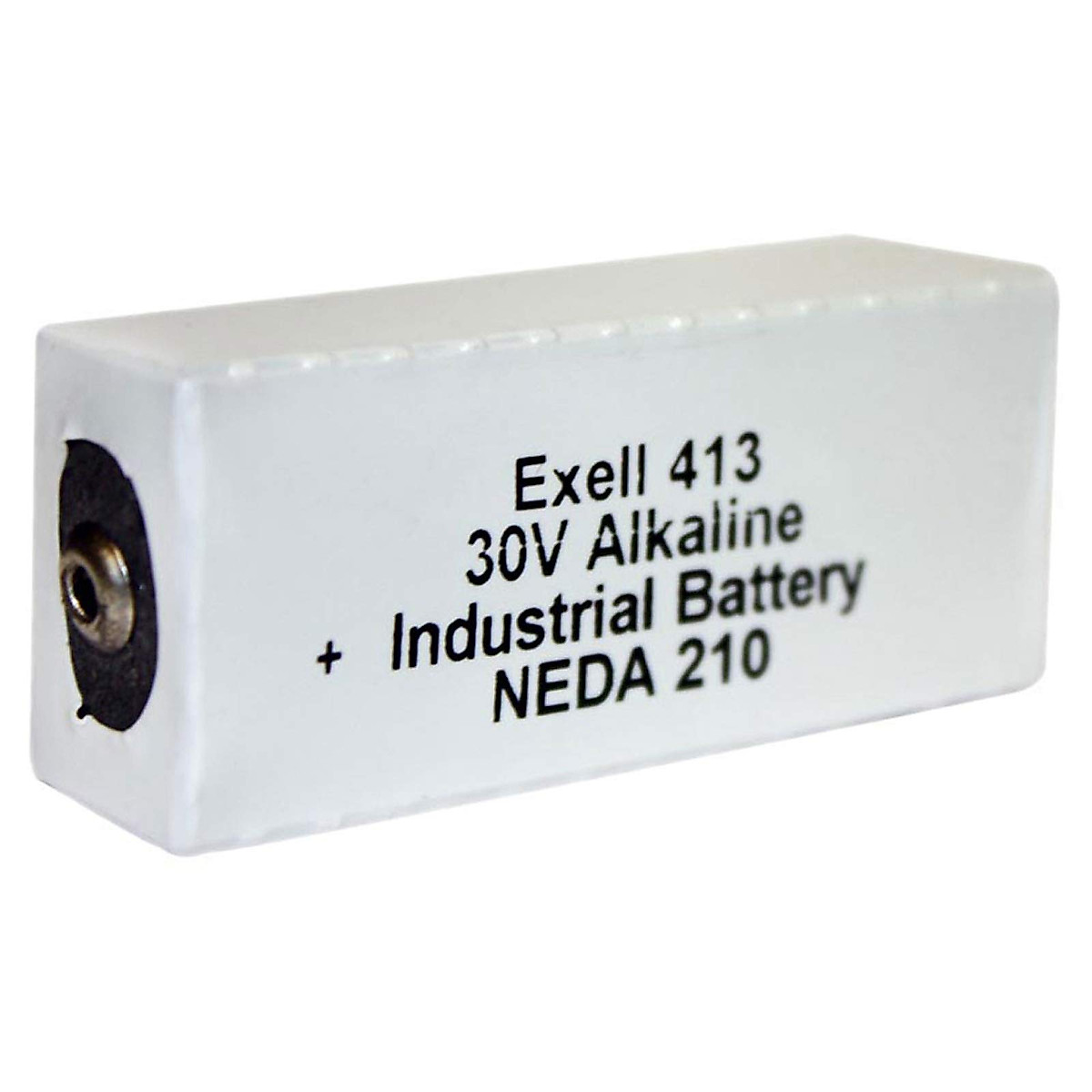 Exell Battery 413A 30V NEDA 210 Alkaline Battery Fits Replaces 20F20, 210, 413A, 523, 8123, A413, B123, BA 305/U, BLR-123, BLR123, Gooch & Housego OL Series 730-Ge Detector, VOM's, Triplett 630