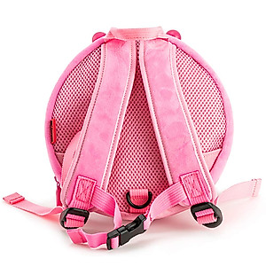 KIDDIETOTES Mini Ladybug Backpack with Safety Harness for Kids, Toddlers, and Children - Perfect for Daycare, Preschool, and Pre-K