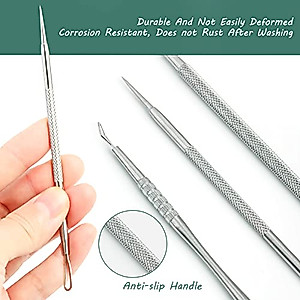 Blackhead Remover Tools, 2023 Latest 16 PCS Pimple Popper Tool Kit, Acne Blackhead Tools for Blemish, 410 Premium Professional Stainless Acne Pimple Extractor Tool with Metal Box