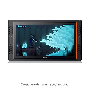 BoxWave Screen Protector Compatible With Huion KAMVAS Pro 20 GT-192 - ClearTouch Anti-Glare (2-Pack), Anti-Fingerprint Matte Film Skin for Huion KAMVAS Pro 20 GT-192